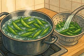 Peultjes koken is een eenvoudige en heerlijke bereiding.