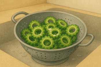 Sopropo koken, een bijzondere en ietwat rare groente.