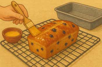 Bosbessenbrood maken is een klusje dat geduld vraagt.
